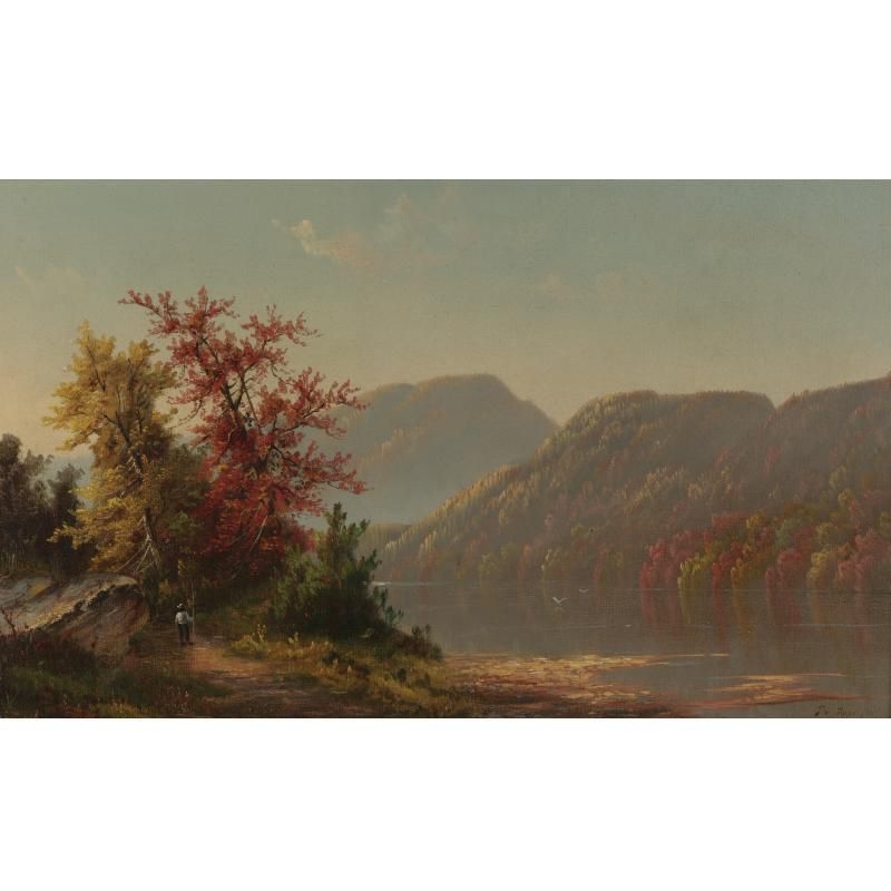 James Hope | Woodland in Snow | MutualArt