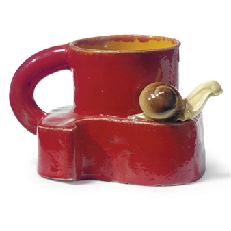 Ken Price | Untitled (Snail Cup) (1968) | MutualArt