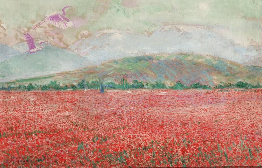 Franz Gailliard | PAYSAGE AU COQUELICOTS | MutualArt