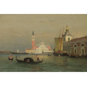 George Inness | Sunset | MutualArt