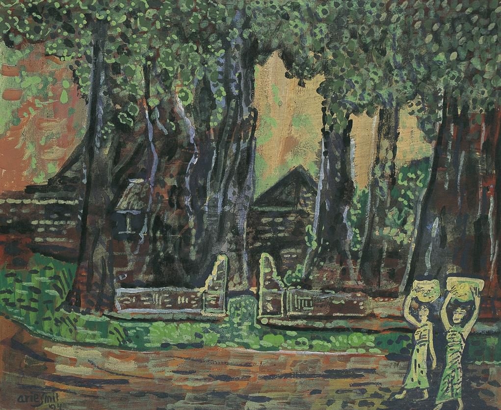 Arie Smit | Bali villages (1992) | MutualArt