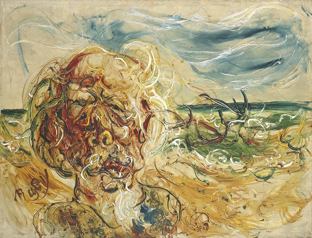Affandi | POTRET DIRI (SELF PORTRAIT) (1984) | MutualArt