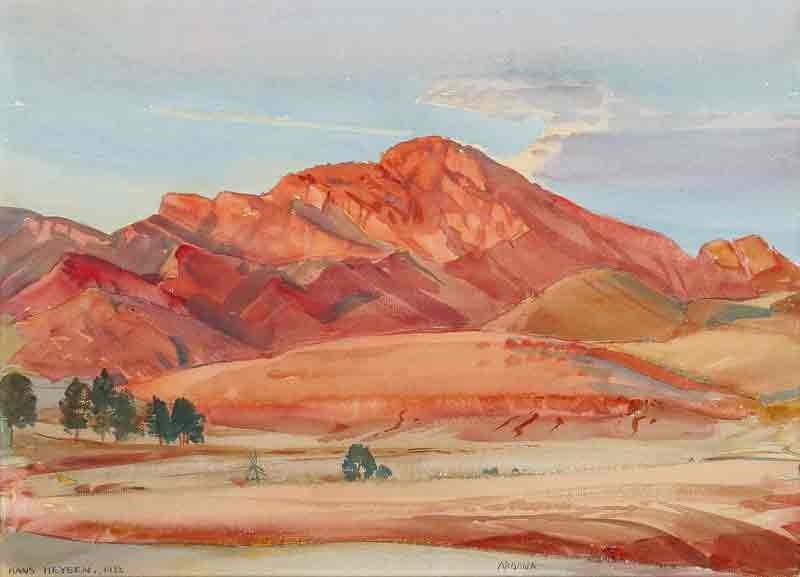 Hans Heysen | IN THE ADELAIDE HILLS | MutualArt