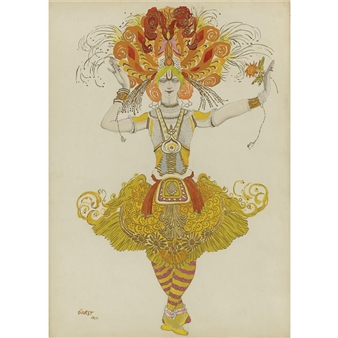Leon Bakst | 837 Artworks at Auction | MutualArt