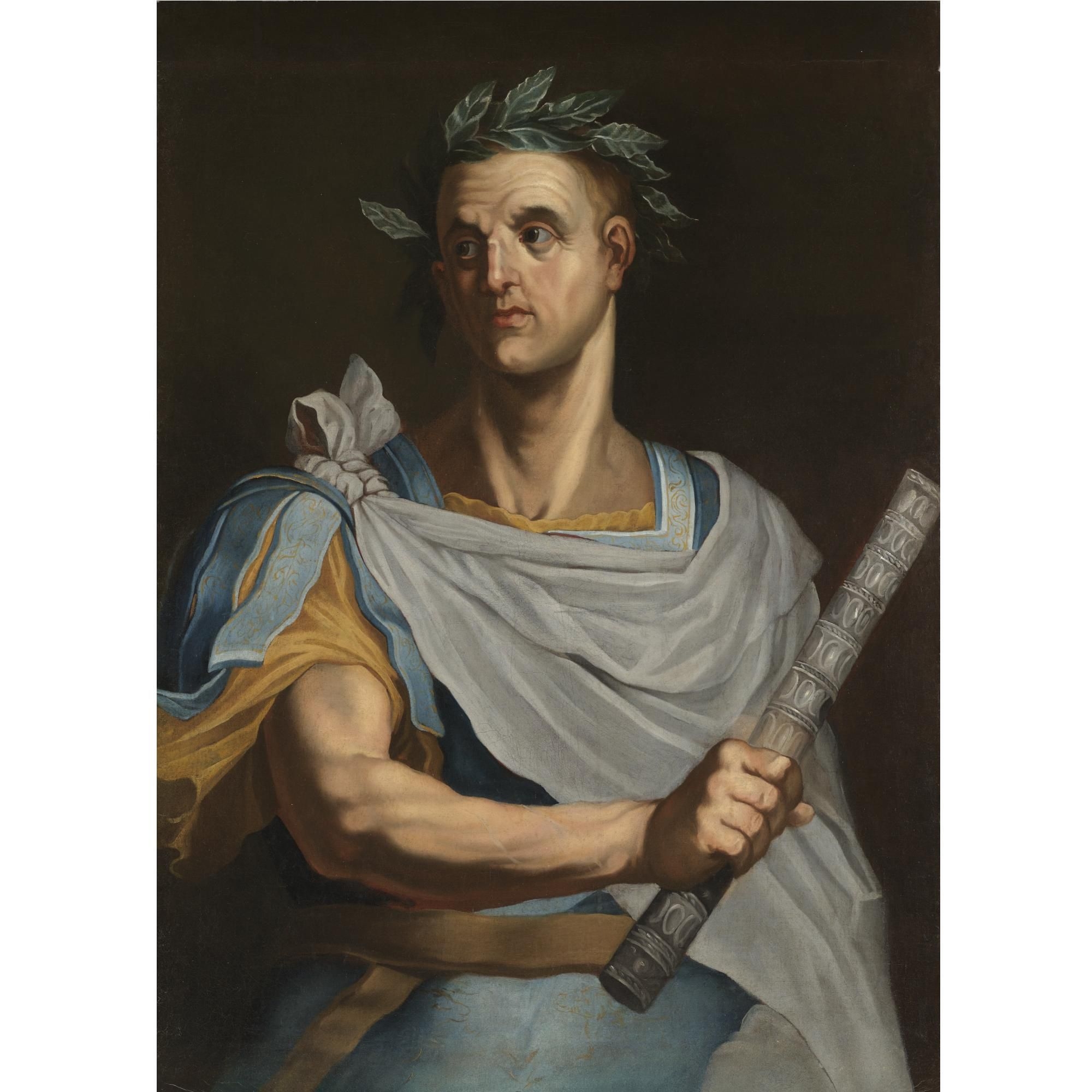 Bernardino Campi | Portrait of the Emperor Domitian, half-length ...