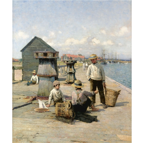 Walter Frederick Osborne | A Tale of the Sea | MutualArt