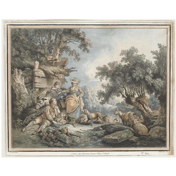 Gilles Demarteau | Pastoral scenes | MutualArt