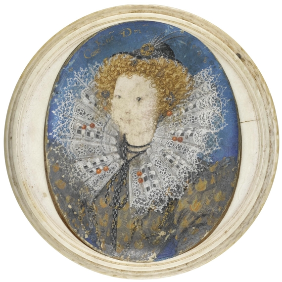 Nicholas Hilliard | Portrait of Queen Elizabeth I (1533-1603) | MutualArt