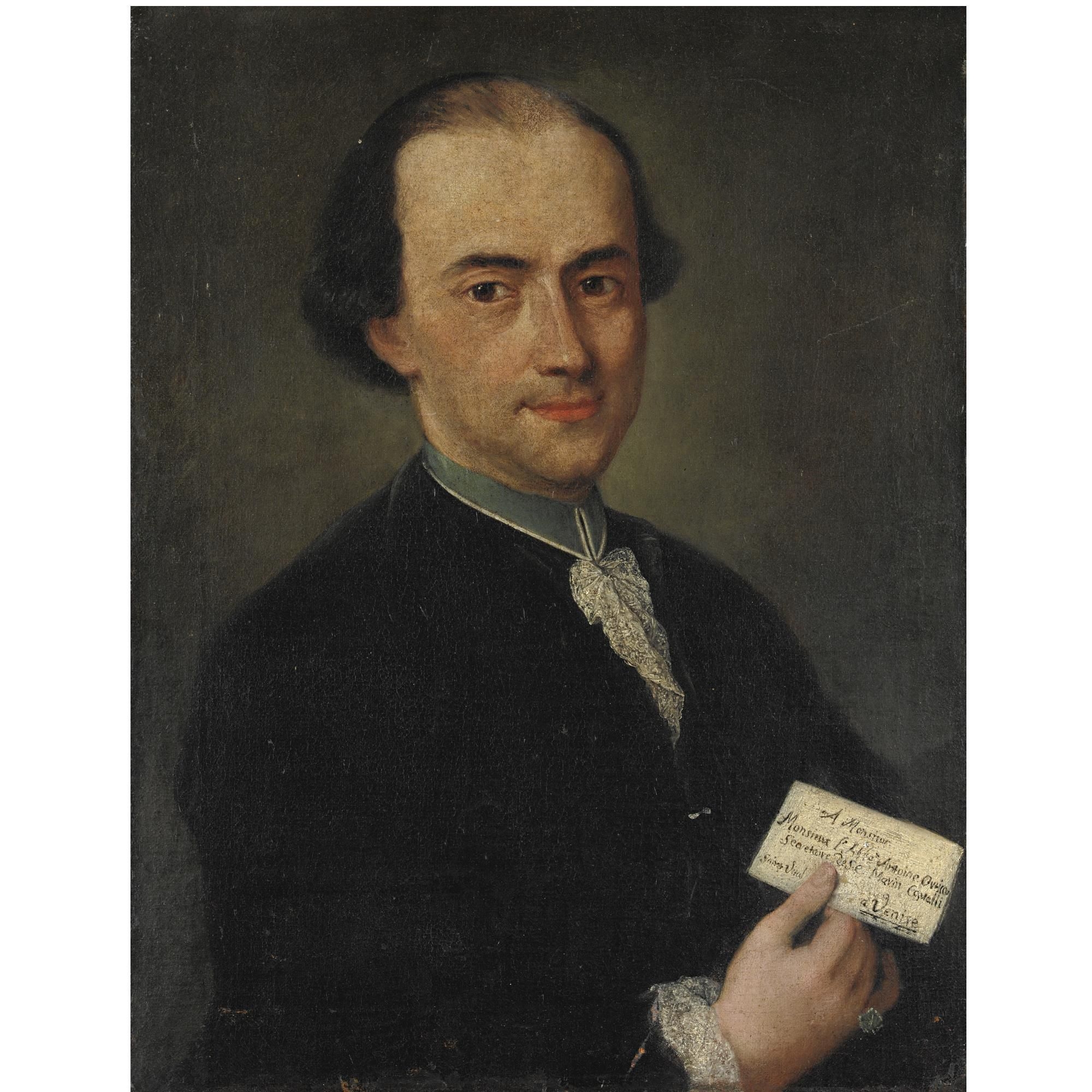 Alessandro Longhi | Ritratto dell'Abate Antoine Ortica | MutualArt