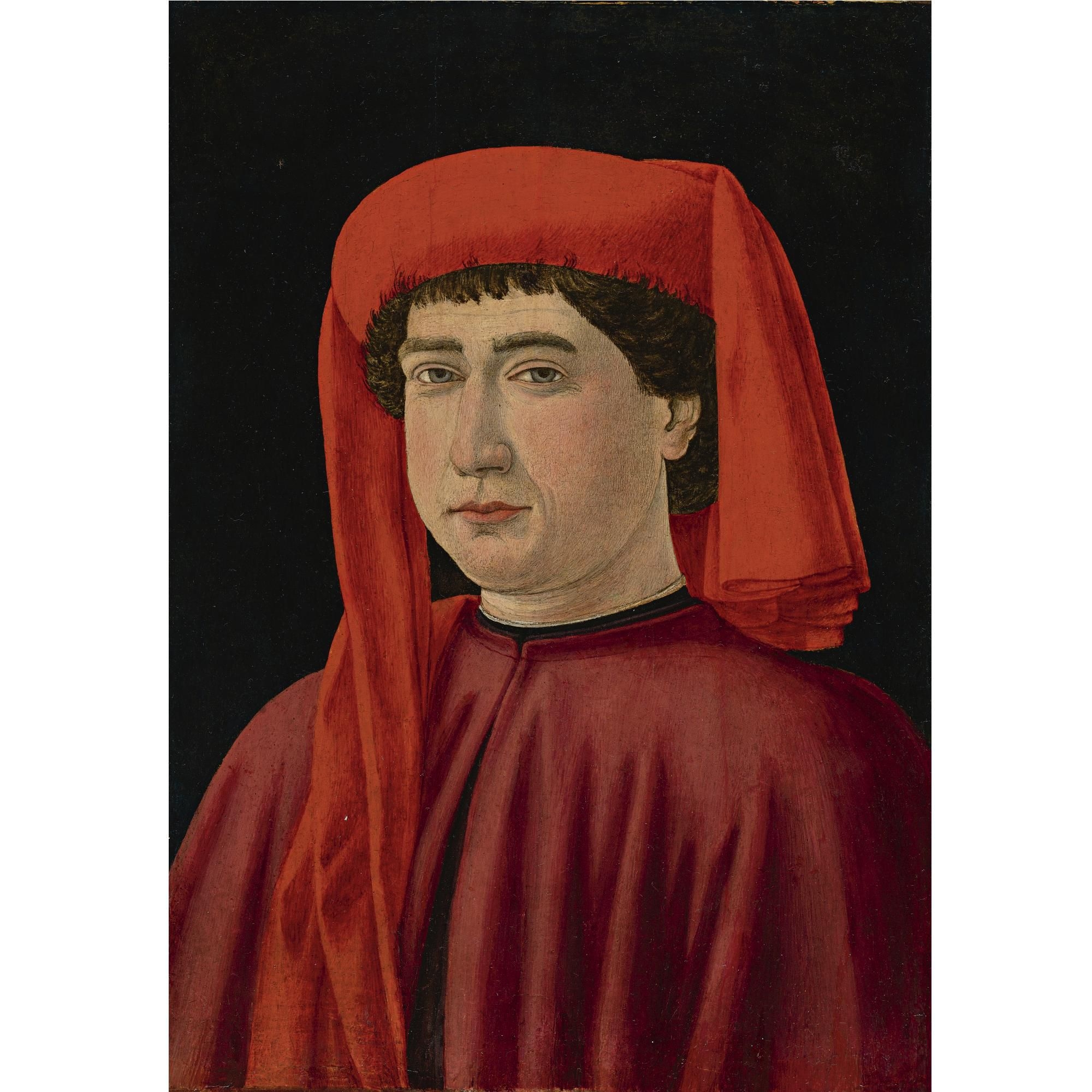 Cosimo Rosselli | Portrait of a Gentleman, said to be Francesco Datini ...