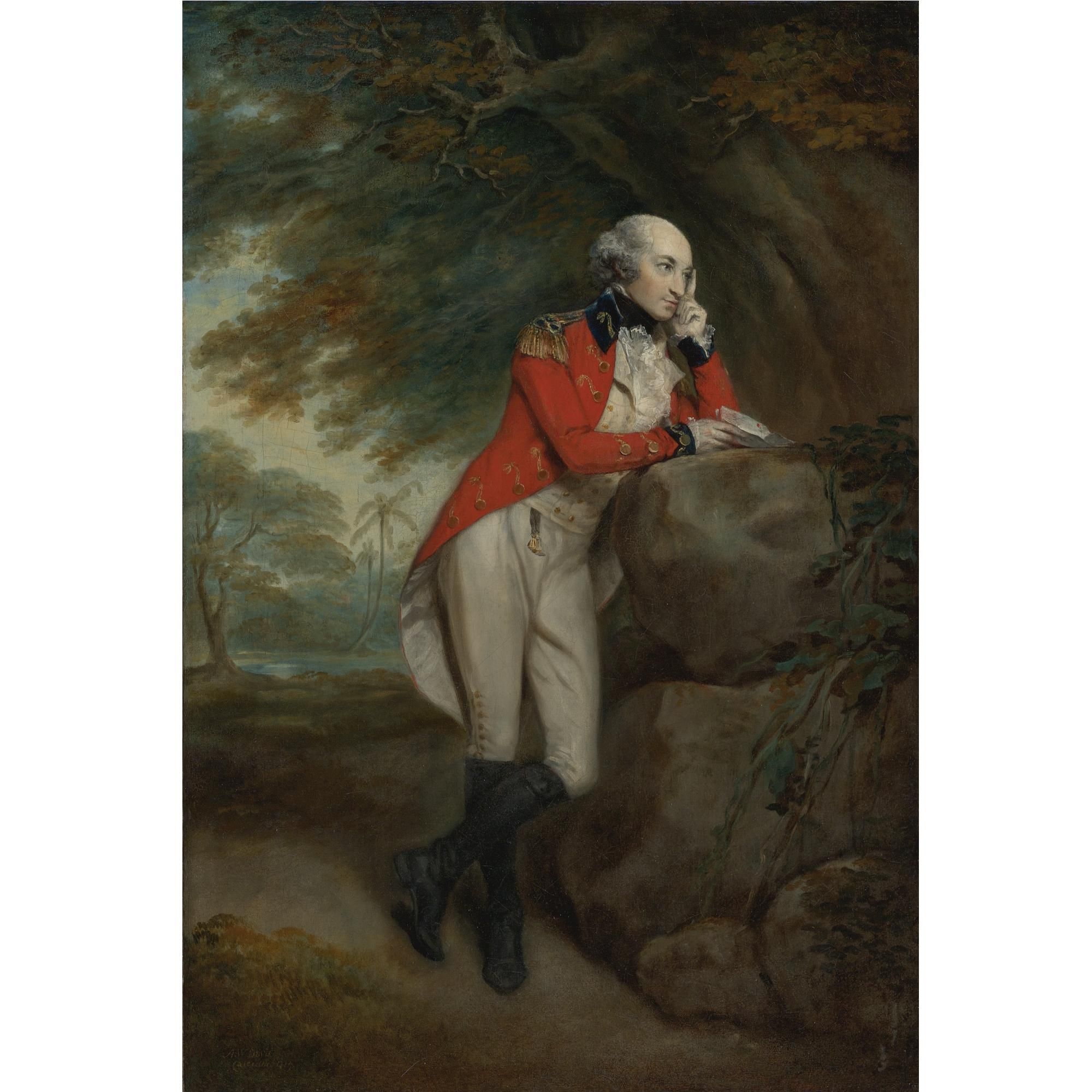 Arthur Devis | Portrait of Adam Atkinson of Torbottle | MutualArt