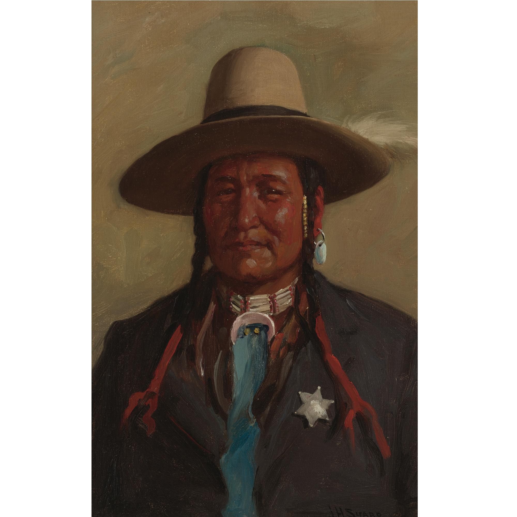 Joseph Henry Sharp | Weasel Tail | MutualArt