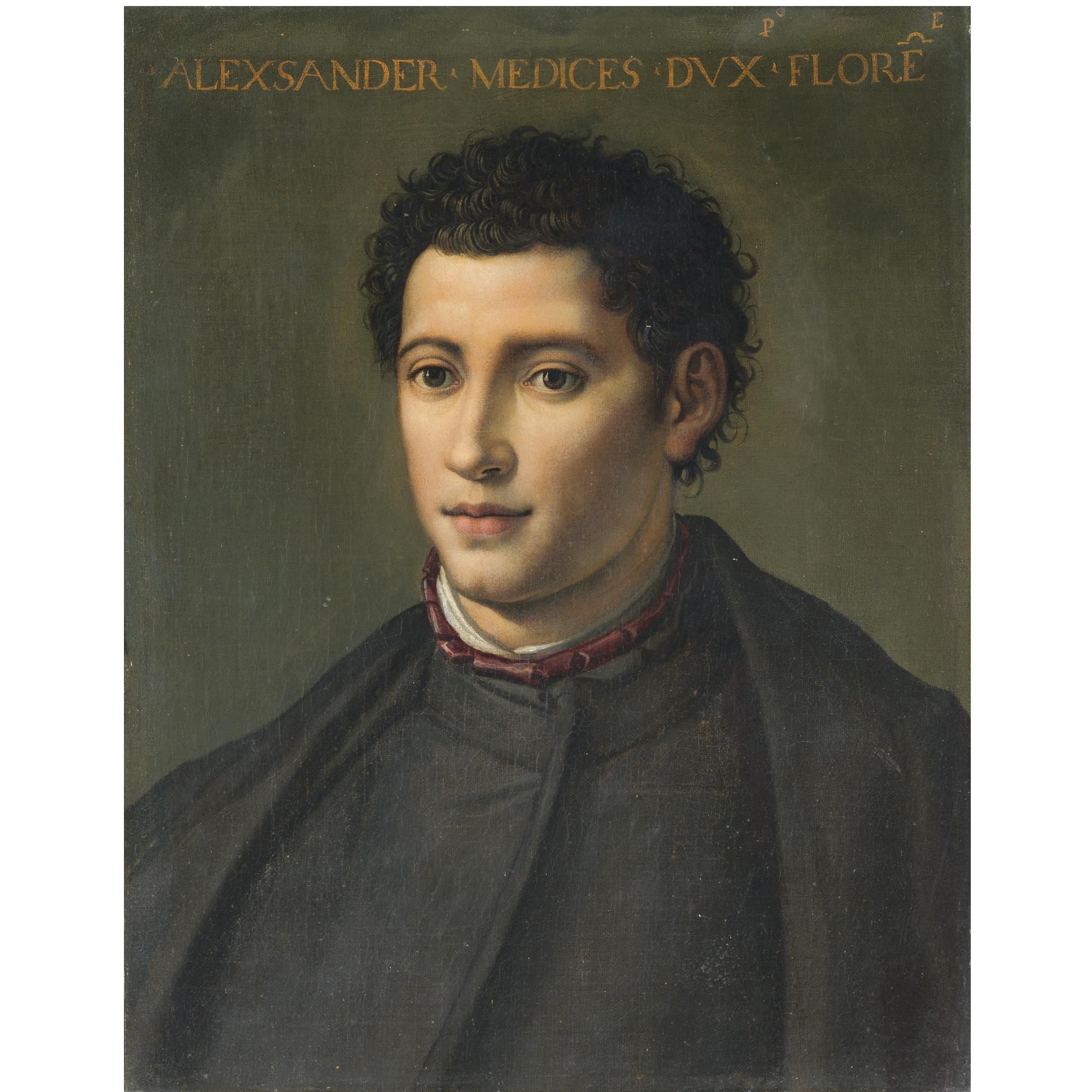 Alessandro Allori | Portrait of Alessandro de' Medici, Duke of Florence ...