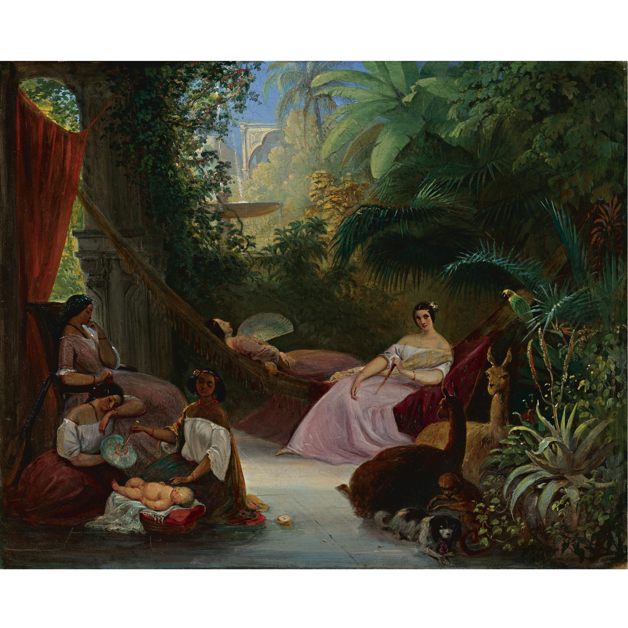 Johann Moritz Rugendas | La Siesta | MutualArt