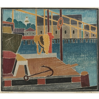 Blanche Lazzell | The Mirror (see Shapiro checklist 41) | MutualArt