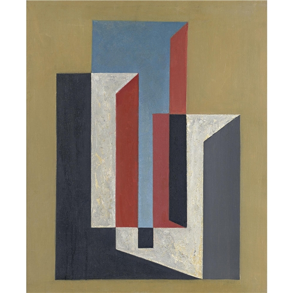 Charles Green Shaw | Plastic Polygon | MutualArt