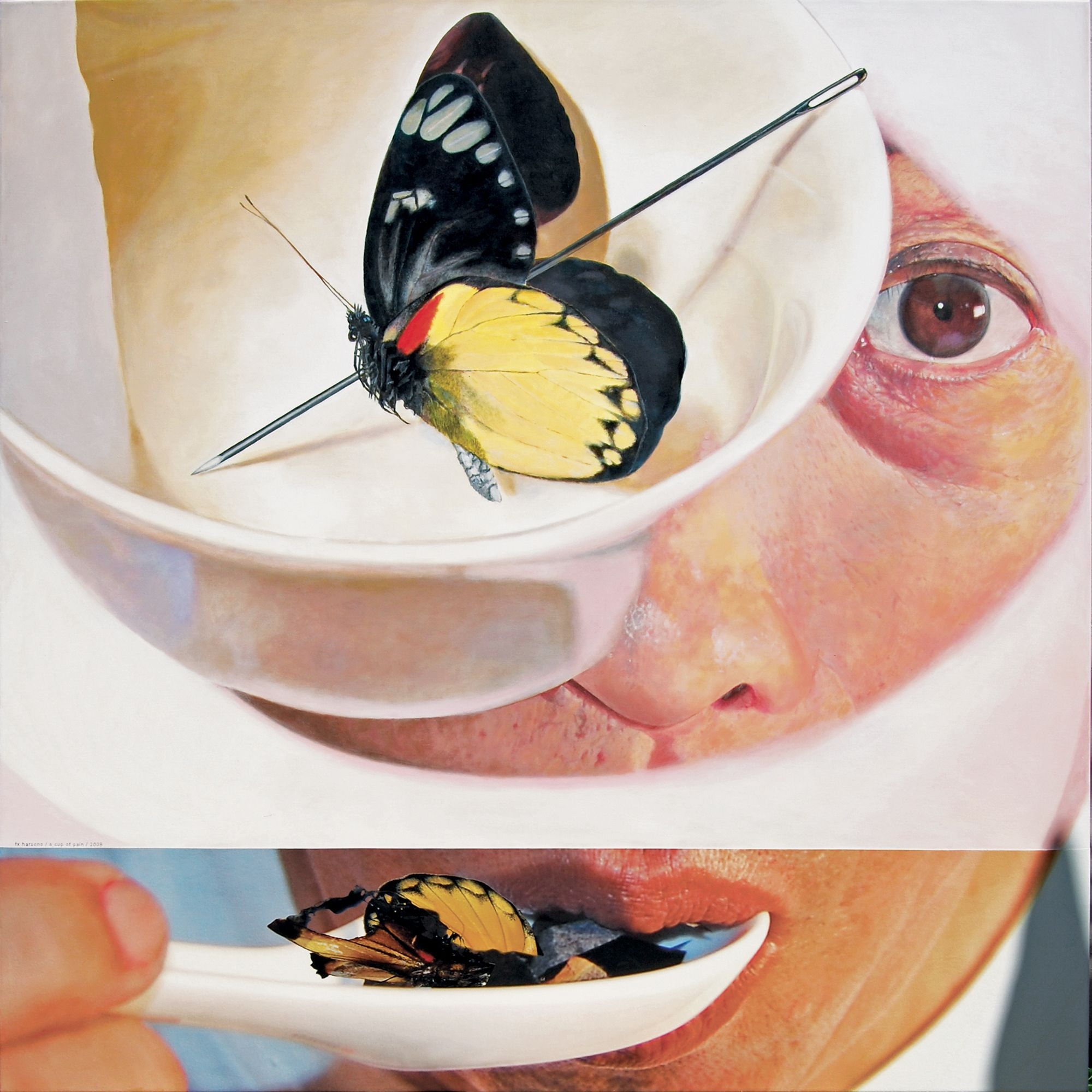 F.X. Harsono | A Cup of Pain | MutualArt