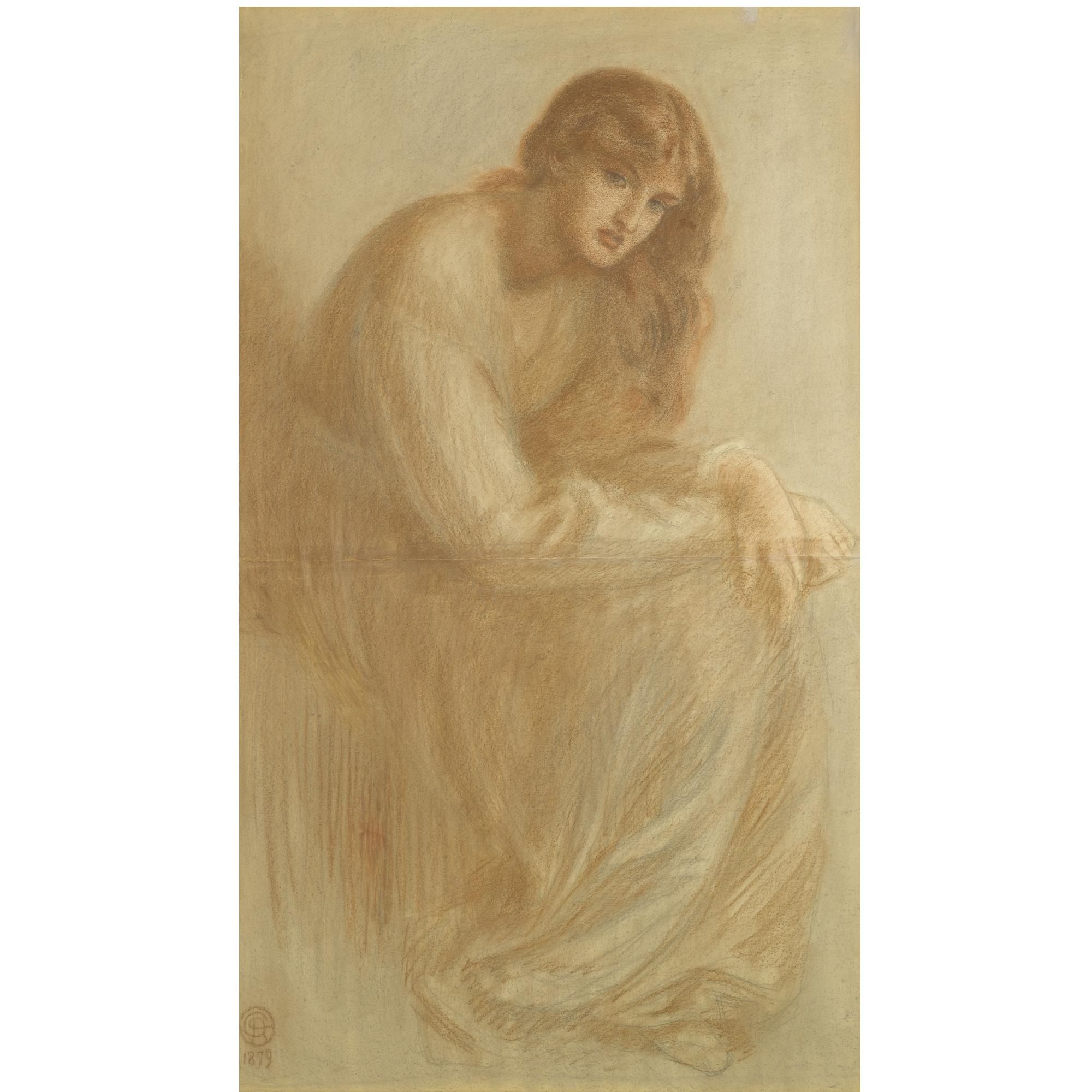 Dante Gabriel Rossetti | portrait of miss alexa wilding | MutualArt