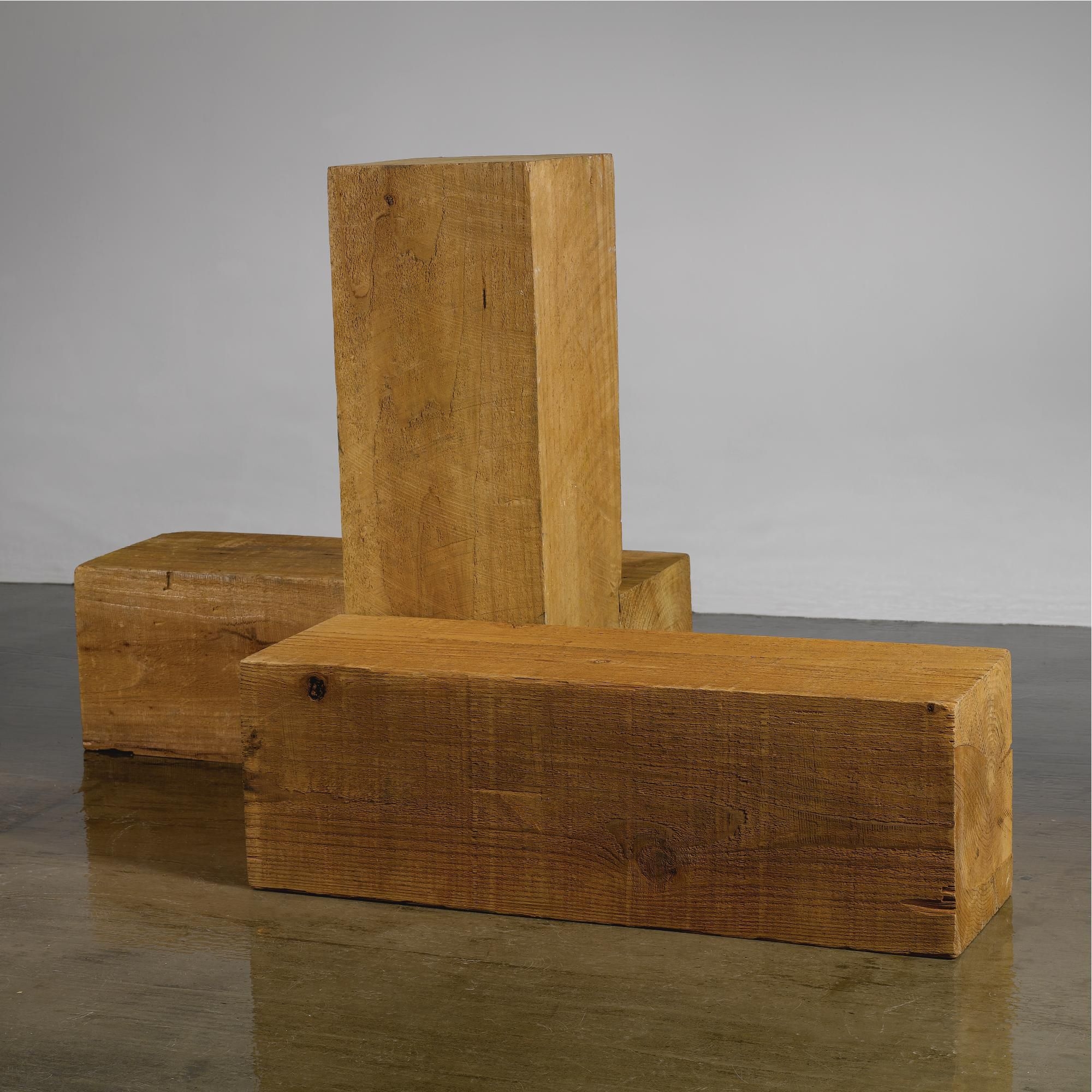 Carl Andre | The Way East West (Uncarved Blocks, 1975.57) (1975 ...