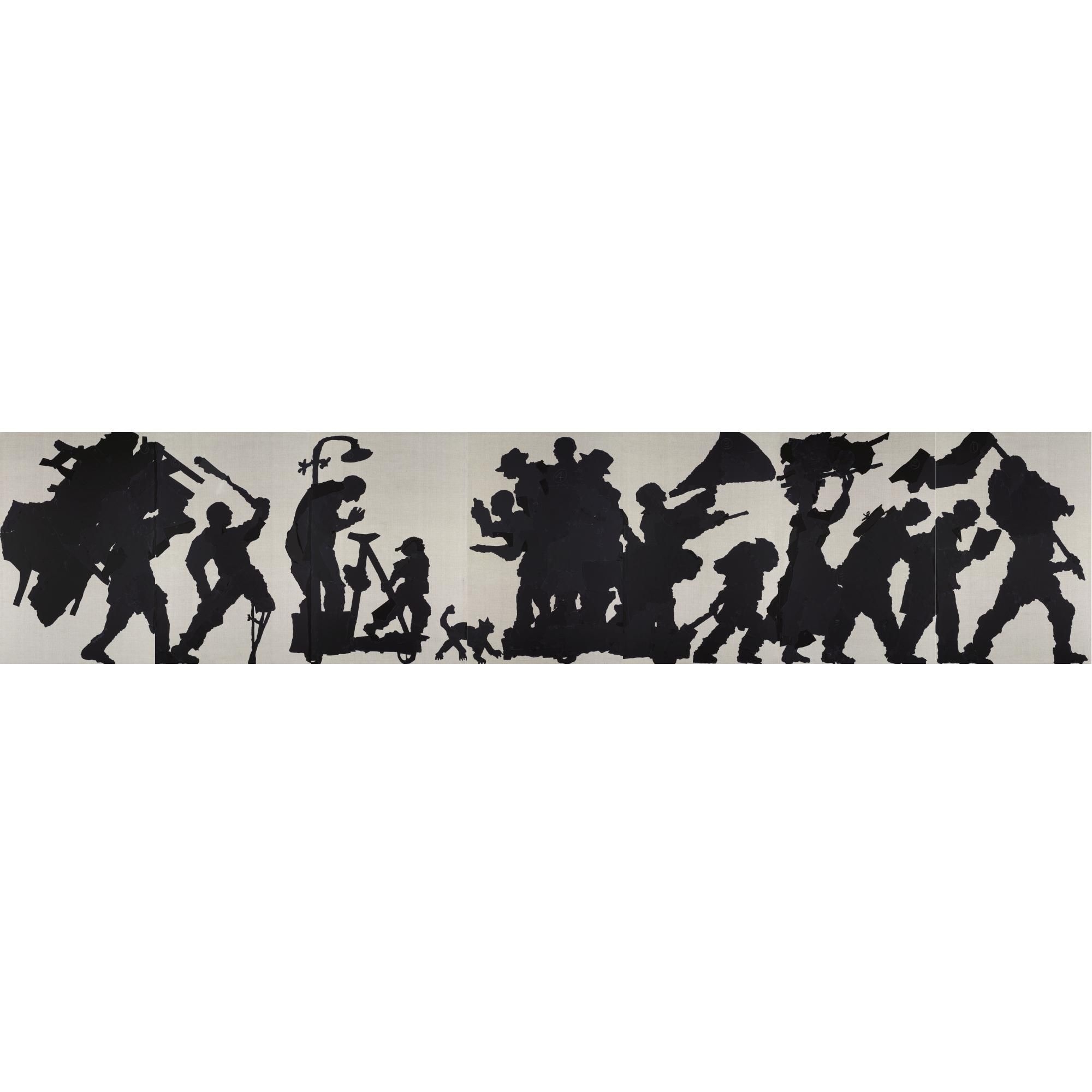 William Kentridge | Shadow Procession | MutualArt