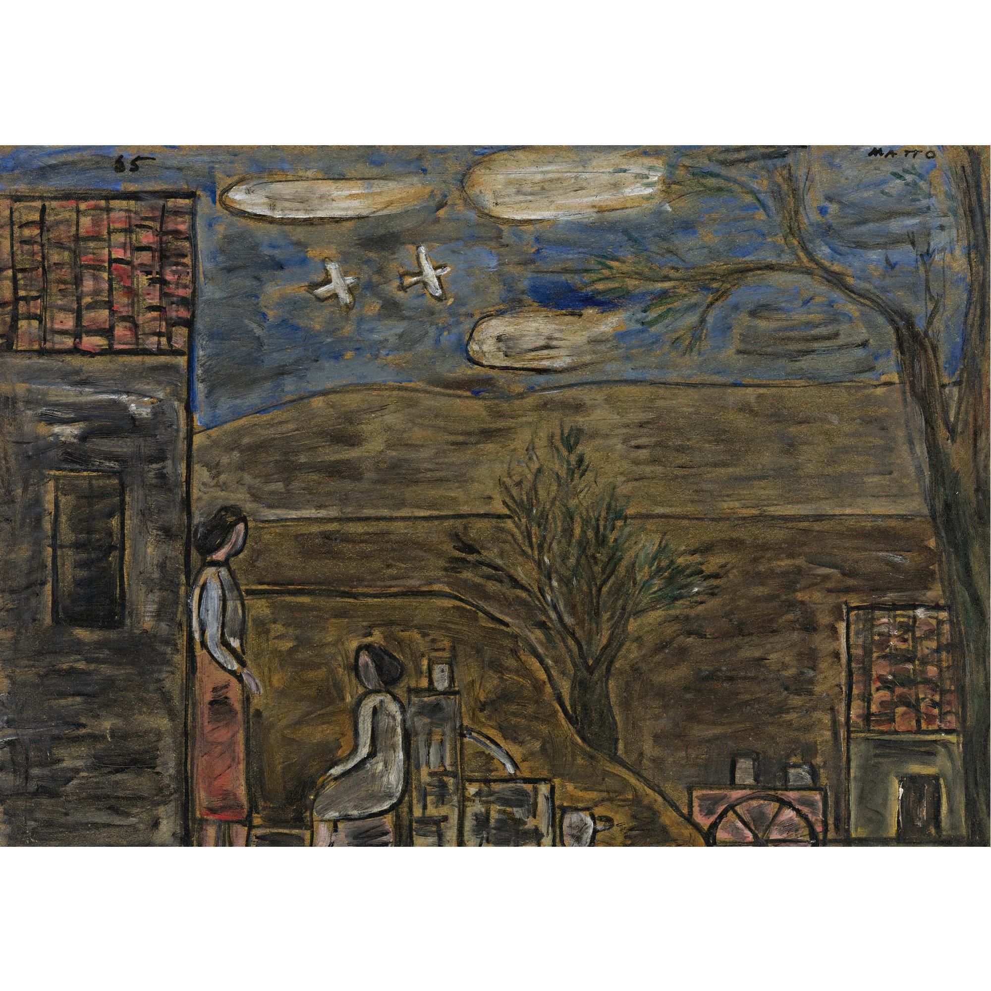 Francisco Matto | Escena de Jardín | MutualArt