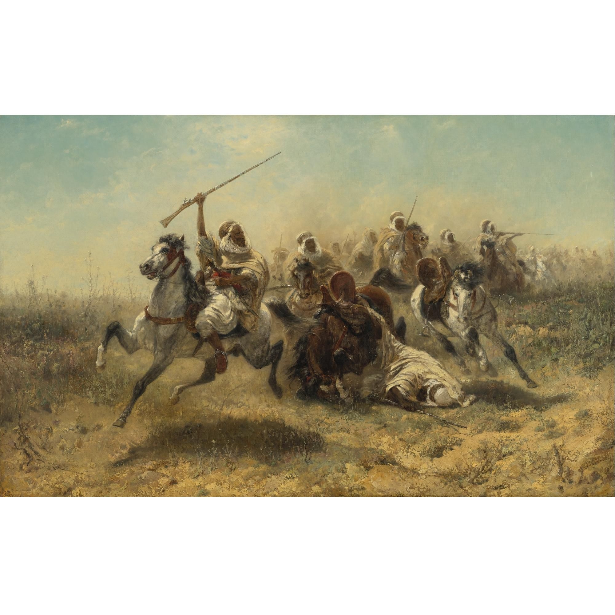Christian Adolph Schreyer | The Charge | MutualArt
