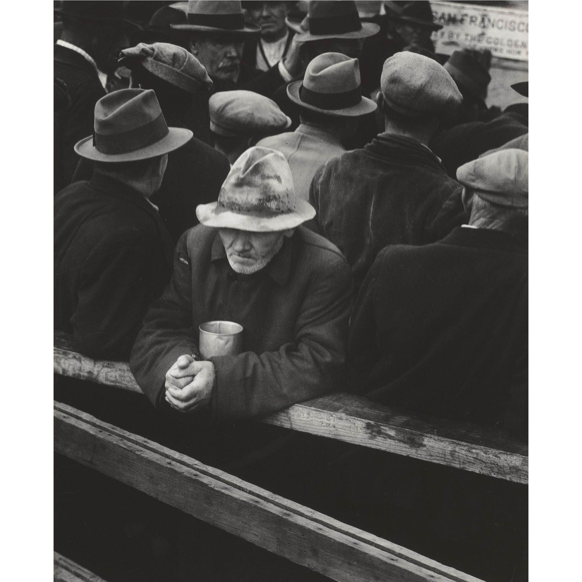 Dorothea Lange | white angel breadline, san francisco | MutualArt