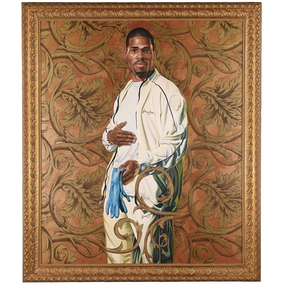 Kehinde Wiley | Portrait of a Lady (2006) | MutualArt