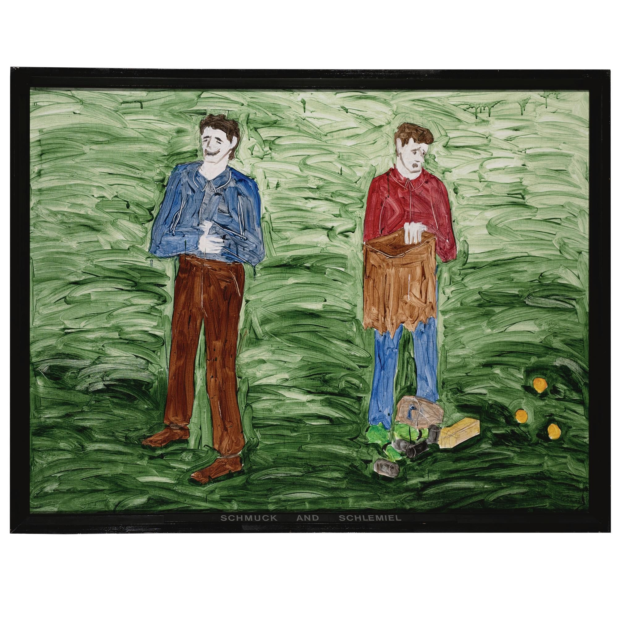 Neil Jenney | Schmuck and Schlemiel | MutualArt