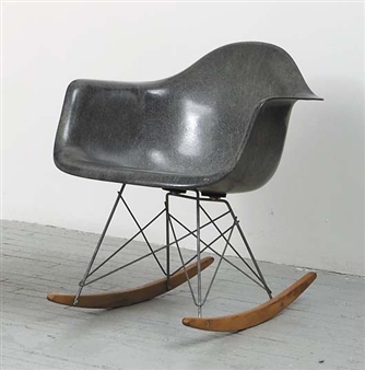 Charles & Ray Eames | “RAR” rocking chair (1950 - 1953) | MutualArt