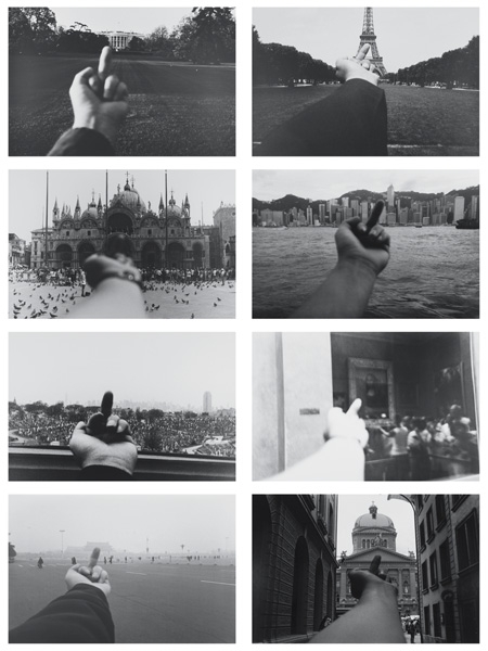 Ai Weiwei | Study of Perspective (1999) | MutualArt