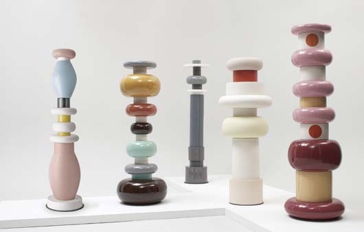 Ettore Sottsass | Flavia monumental set of five totems (1964 - 1996 ...