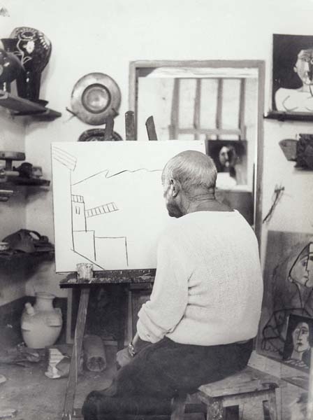 André Villers | Picasso drawing (1960) | MutualArt