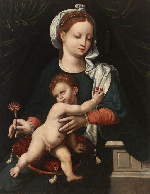Joos Van Cleve | The Virgin and Child | MutualArt