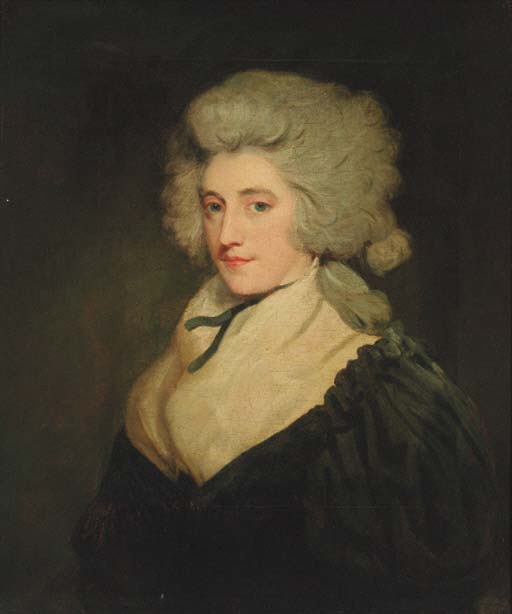 Sir Joshua Reynolds | Portrait of Lady Elliot, quarter-length, in a ...