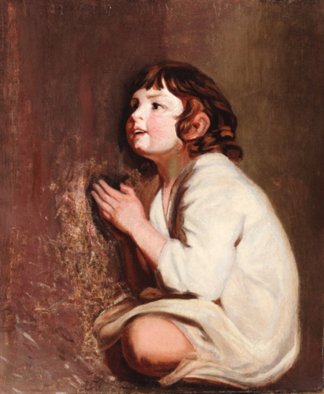 Sir Joshua Reynolds | The Infant Samuel | MutualArt
