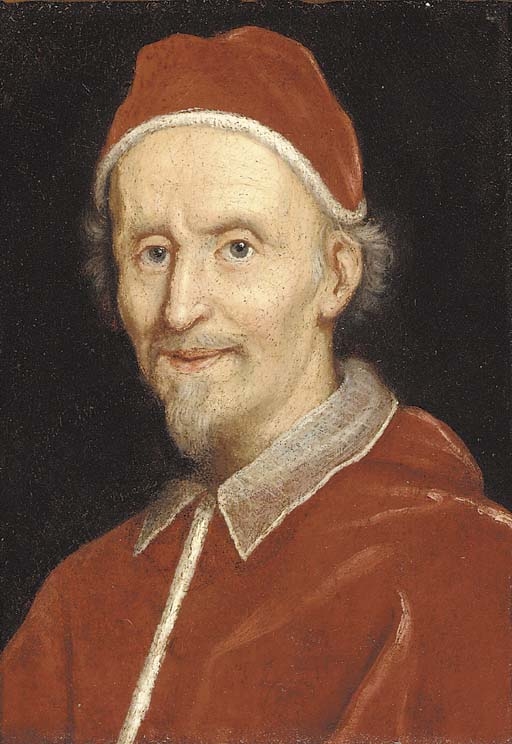 Il Baciccio | Portrait of Pope Clement IX, bust-length | MutualArt