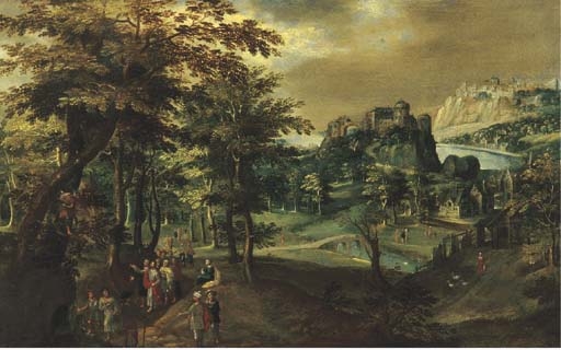 Gillis Van Coninxloo | The Calling of Saint Zacchaeus | MutualArt
