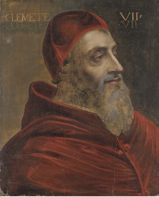 Sebastiano del Piombo | Portrait of Pope Clement VII, bust-length ...