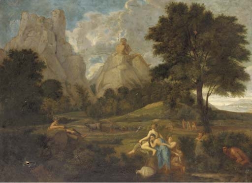 Nicolas Poussin | A classical landscape with Polyphemus | MutualArt