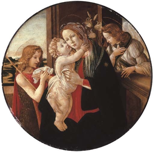 Sandro Botticelli | THE BAPTISM OF CHRIST | MutualArt