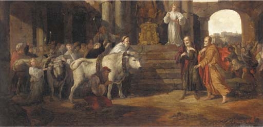 Pieter Lastman | Saints Paul and Barnabas at Lystra | MutualArt