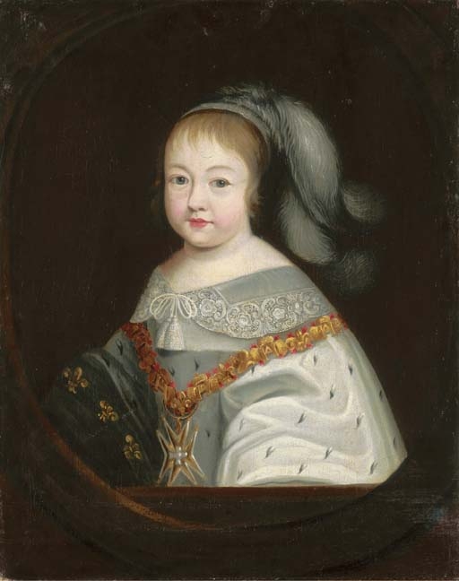 Philippe de Champaigne | Portrait of the Infant King Louis XIV, bust ...