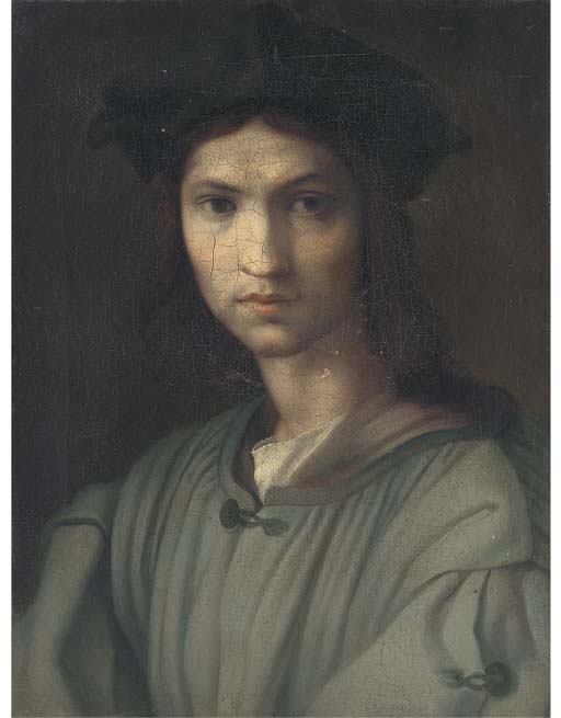 Andrea del Sarto | Portrait of a young man, bust-length | MutualArt
