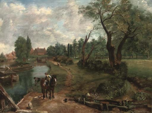 Constable Flatford Mill