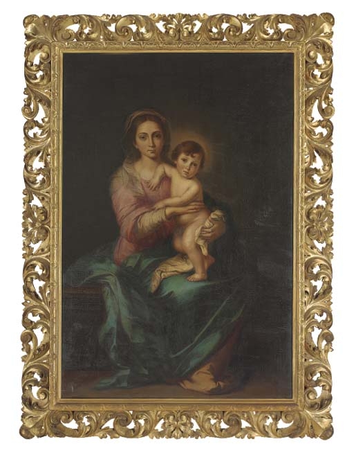 Bartolomé Estebán‏ Murillo | THE VIRGIN AND CHILD WITH ST. ANNE, ST ...