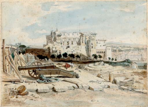 William Simpson | The Siege of Rome (1849) | MutualArt