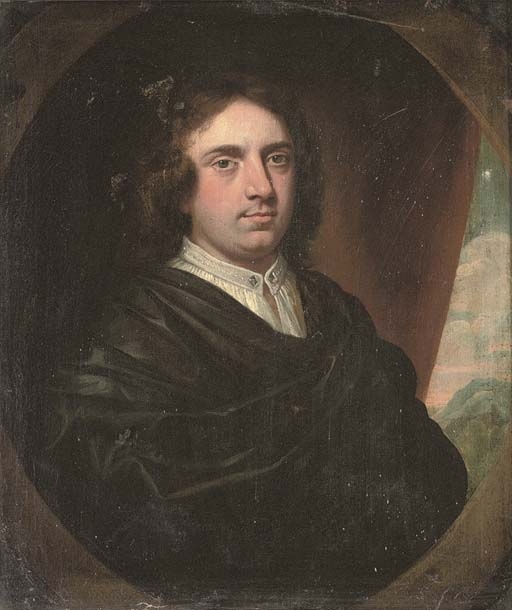 John Riley | Portrait of Sir Humphrey Fynch, half-length, in a dark ...