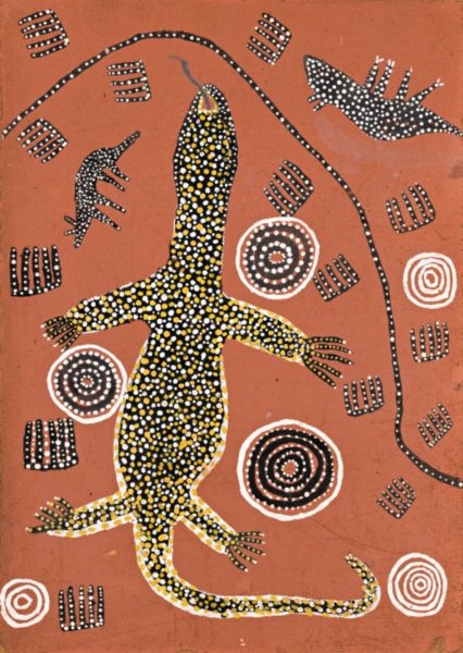 Charlie Tarawa Tjungurrayi | GOANNA STORY | MutualArt