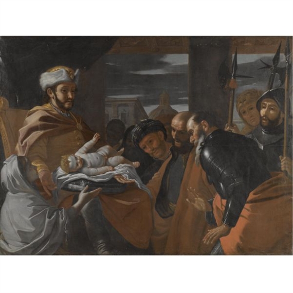 Mattia Preti | KING ASTYAGES HANDS OVER HIS GRANDSON CYRUS TO HARPAGOS ...